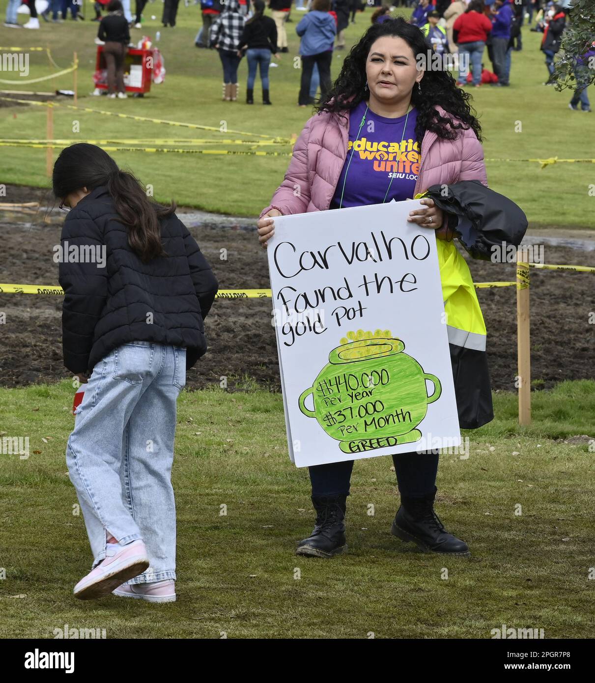 Los Angeles, United States. 23rd Mar, 2023. More than 400,000 students ...