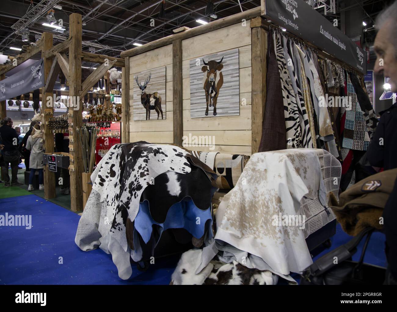 Paris, France. 25th Feb, 2023. Inauguration of the 59th International ...