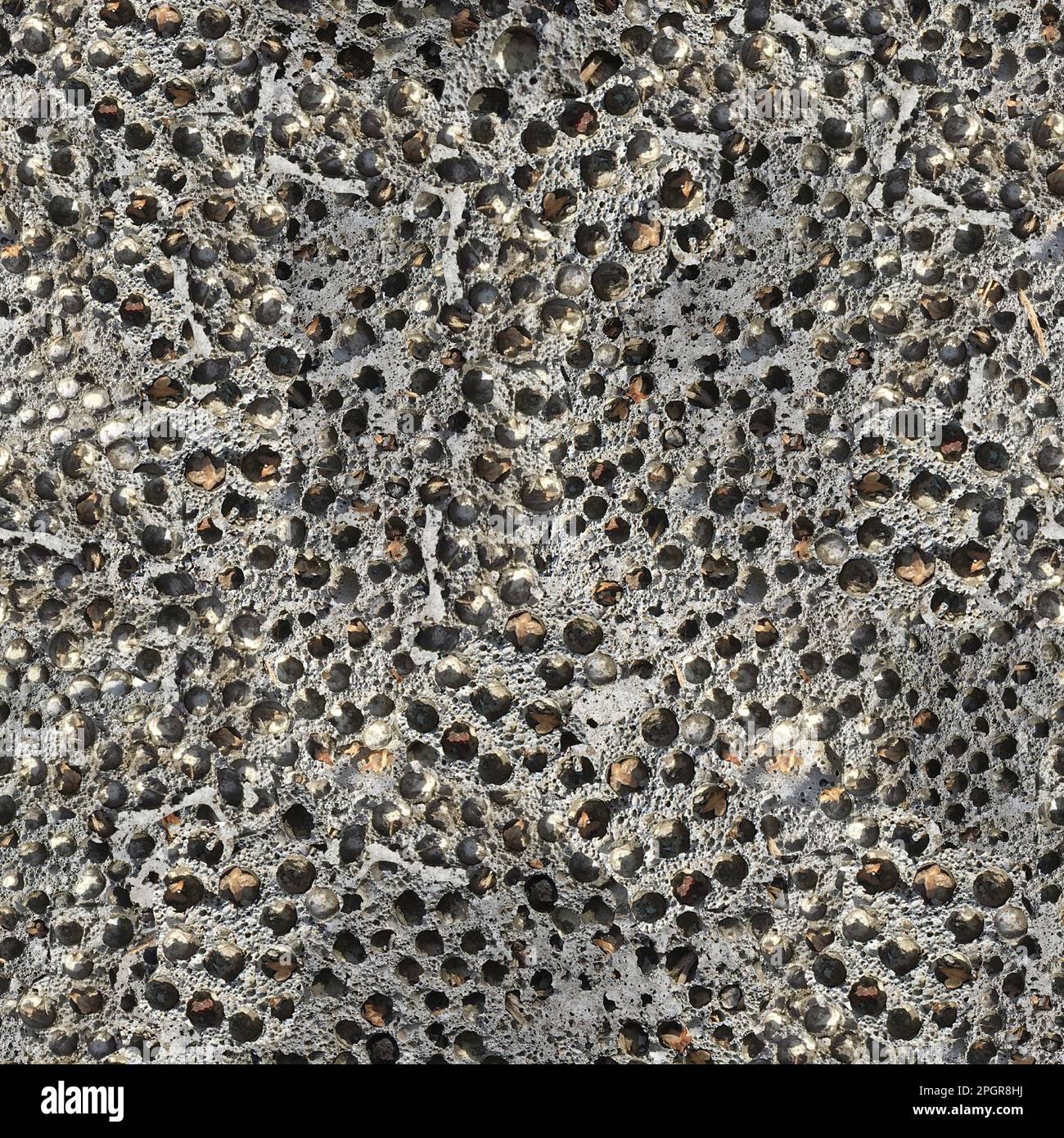 Seamless pattern of porous cement wall texture, rough concrete ...