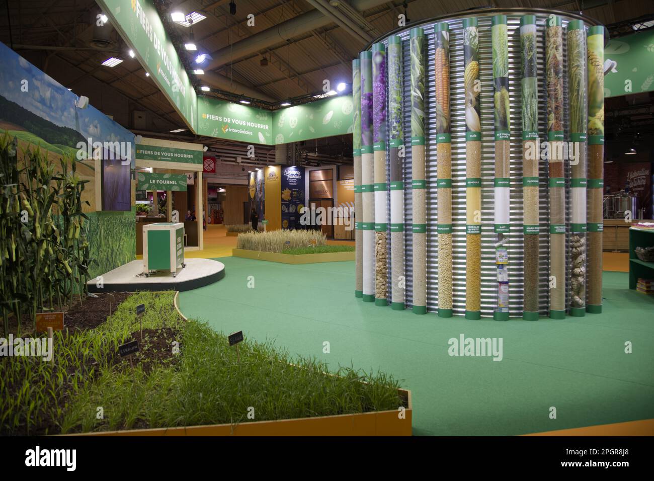 Paris, France. 25th Feb, 2023. Inauguration of the 59th International ...