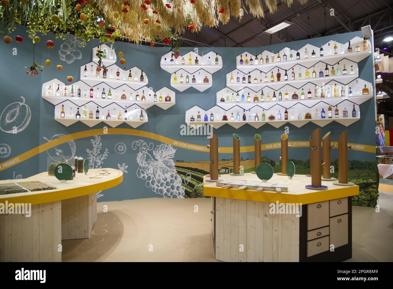 Paris, France. 25th Feb, 2023. Inauguration of the 59th International ...