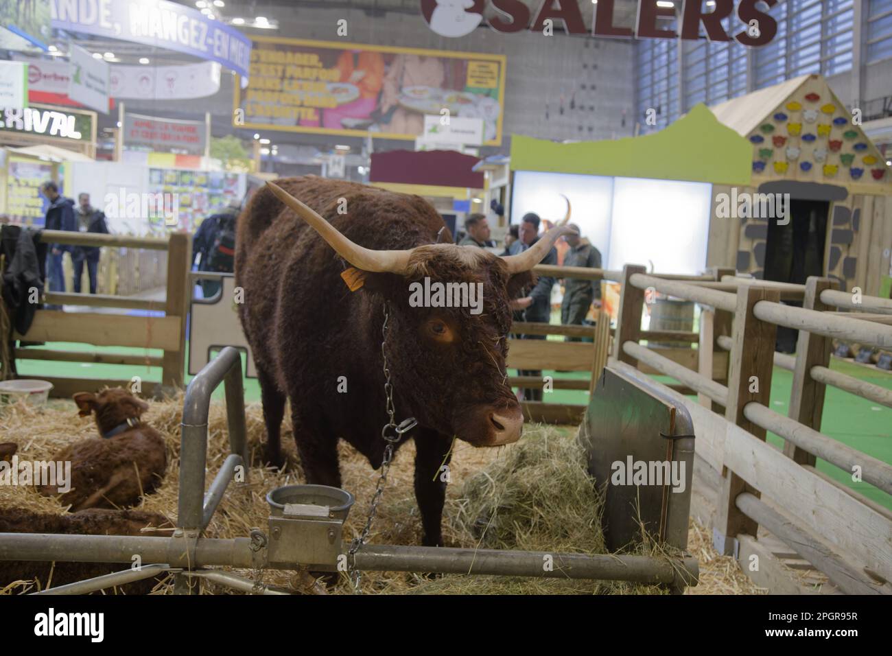 Paris, France. 25th Feb, 2023. Inauguration of the 59th International ...