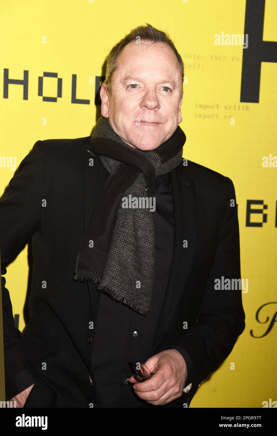 New York City, United States. 23rd Mar, 2023. Kiefer Sutherland at ...