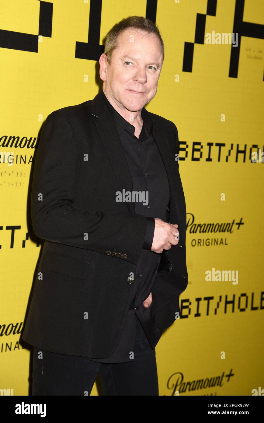New York City, United States. 23rd Mar, 2023. Kiefer Sutherland at ...