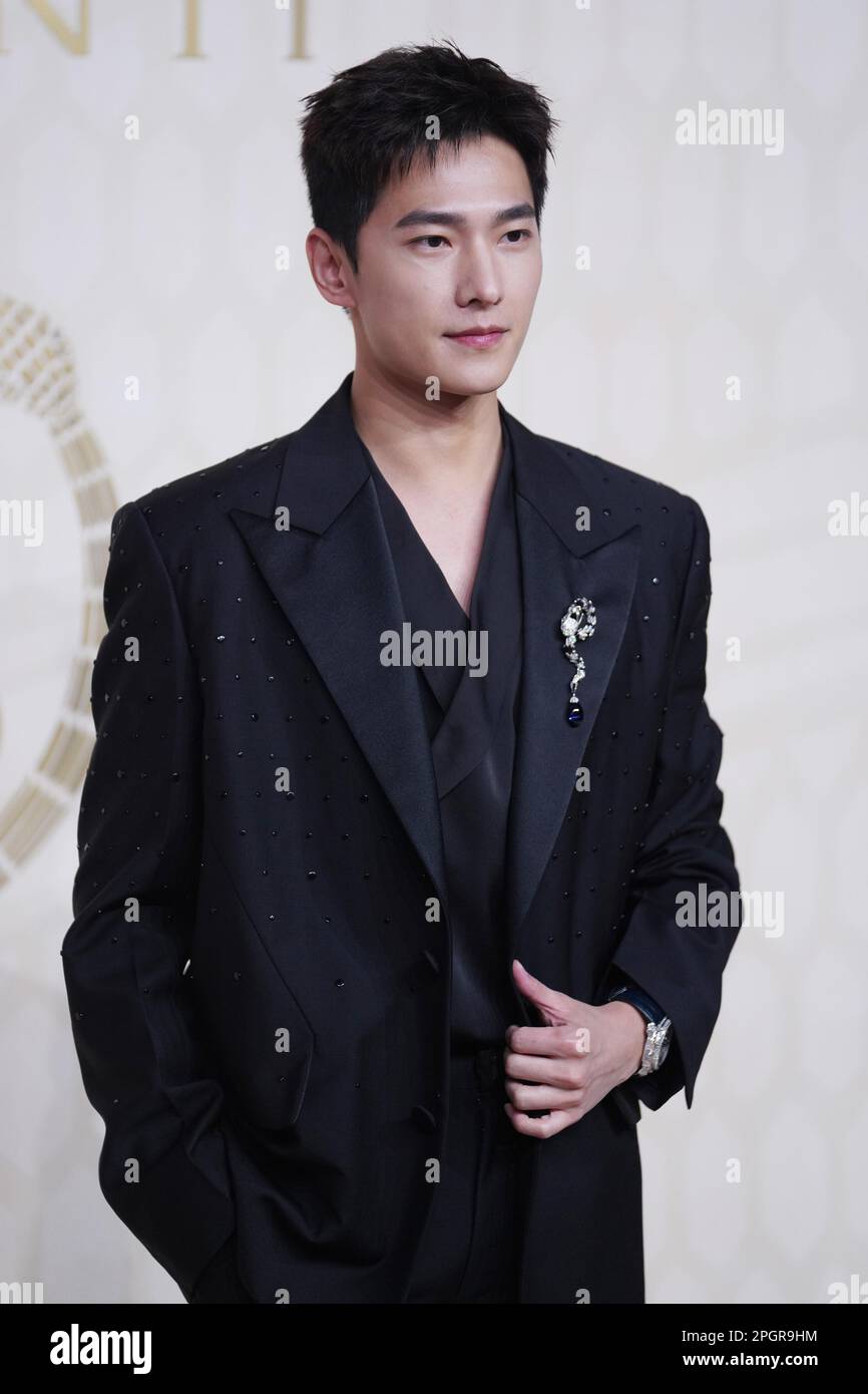 Chinese actor Yang Yang attended a brand activity in Shanghai, China ...