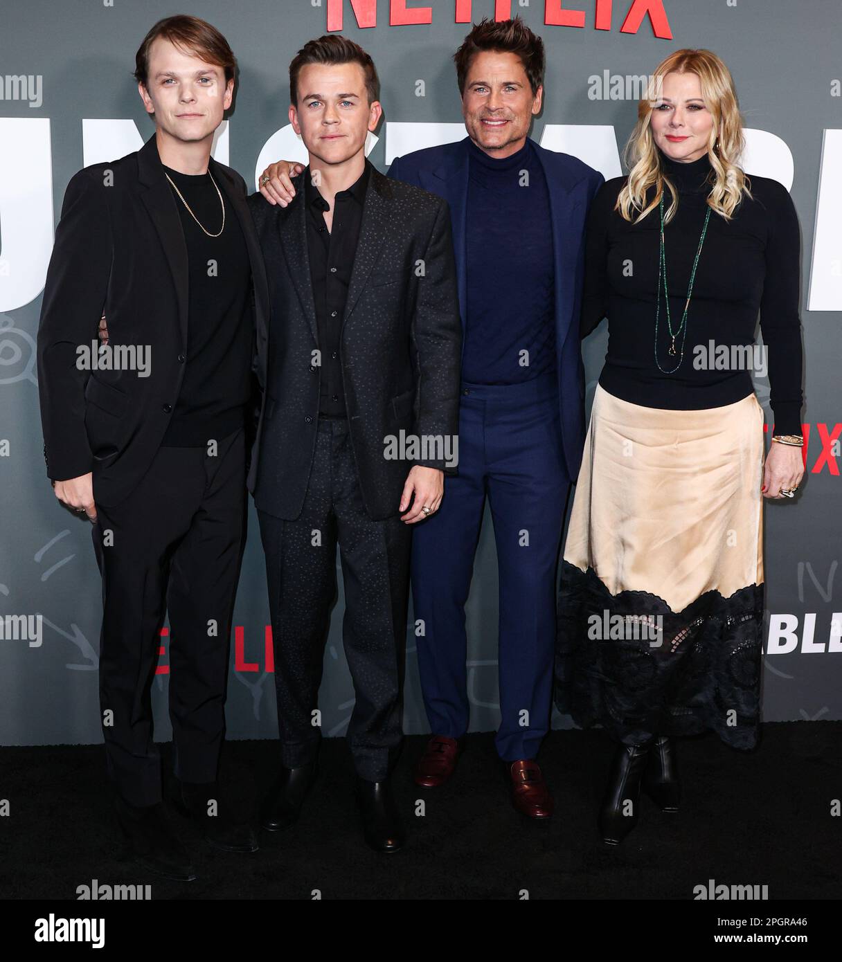 HOLLYWOOD, LOS ANGELES, CALIFORNIA, USA - MARCH 23: Matthew Edward Lowe ...