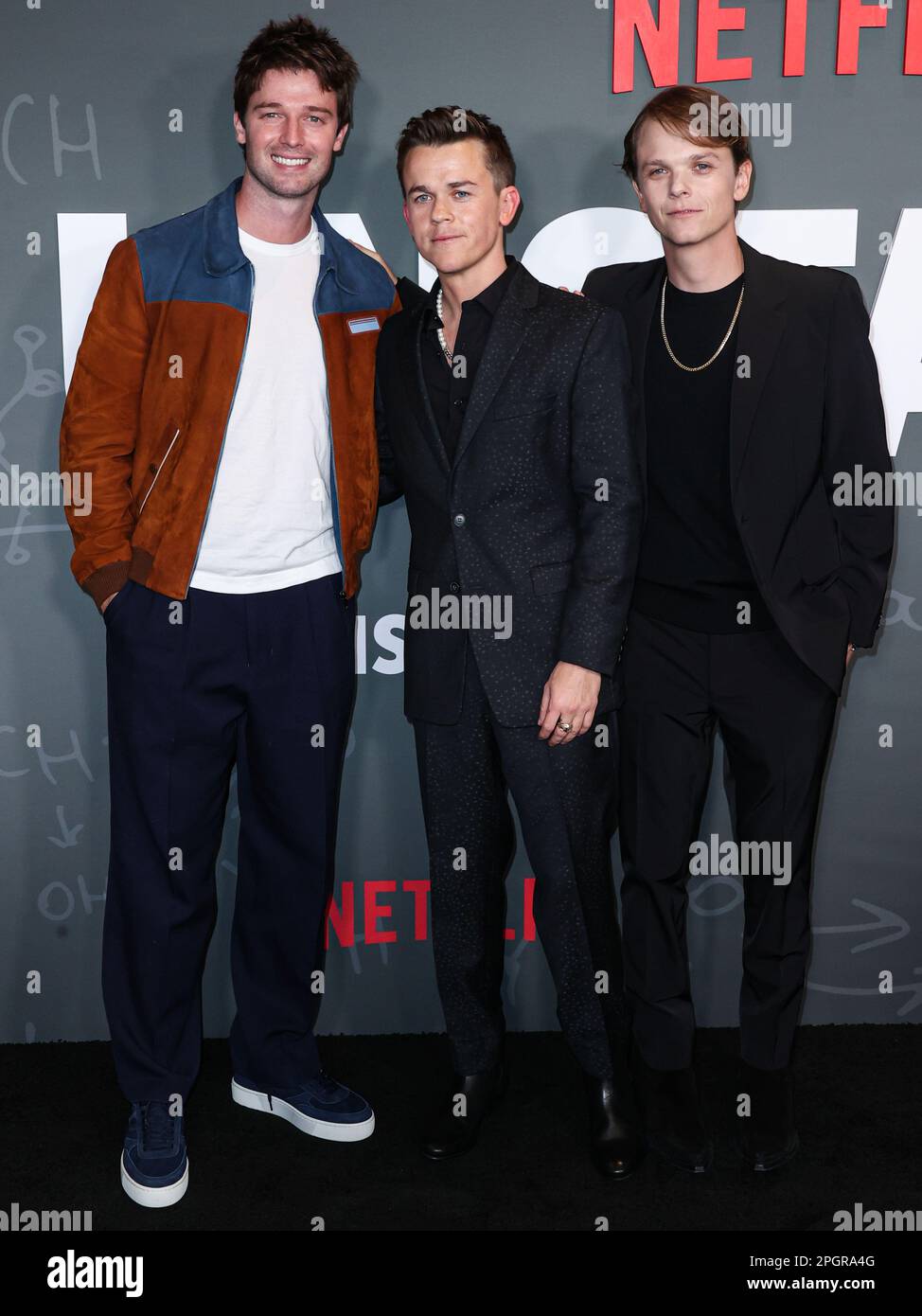 HOLLYWOOD, LOS ANGELES, CALIFORNIA, USA - MARCH 23: Patrick ...