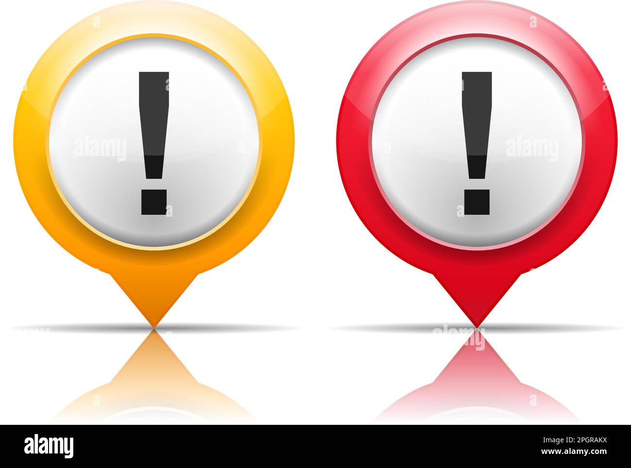 Exclamation mark, vector eps10 illustration Stock Vector Image & Art ...