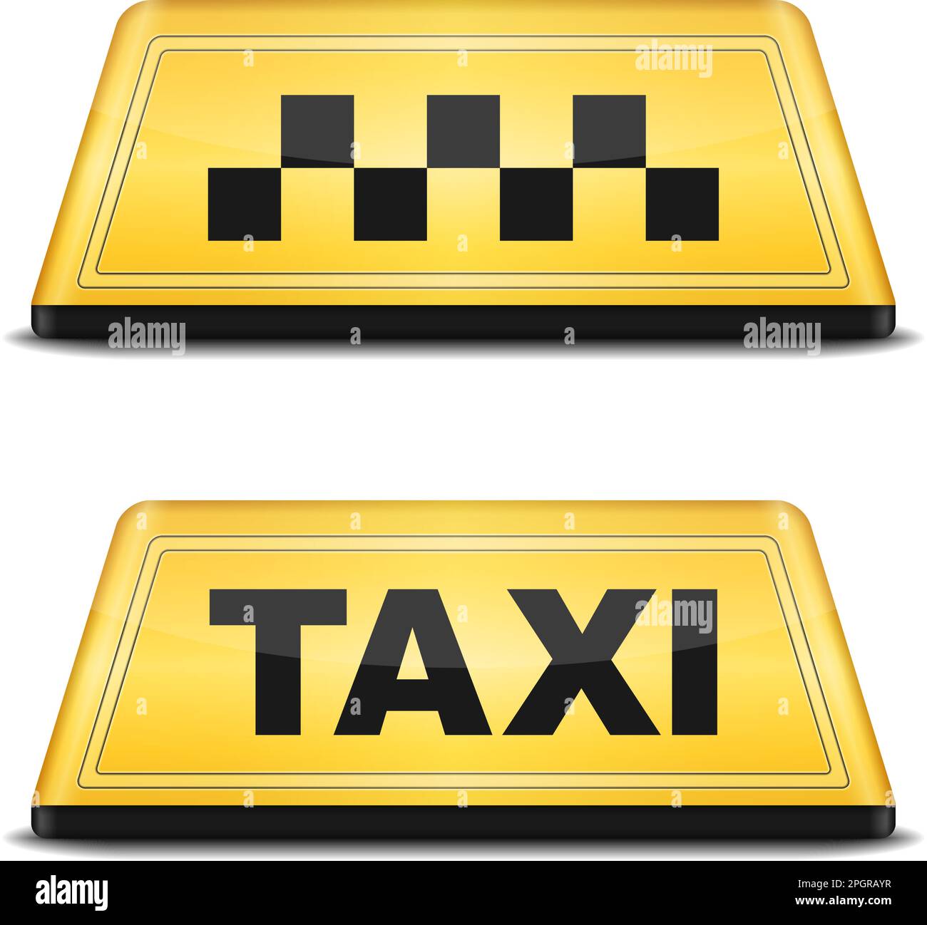 Taxi sign, vector eps10 illustration Stock Vector Image & Art - Alamy