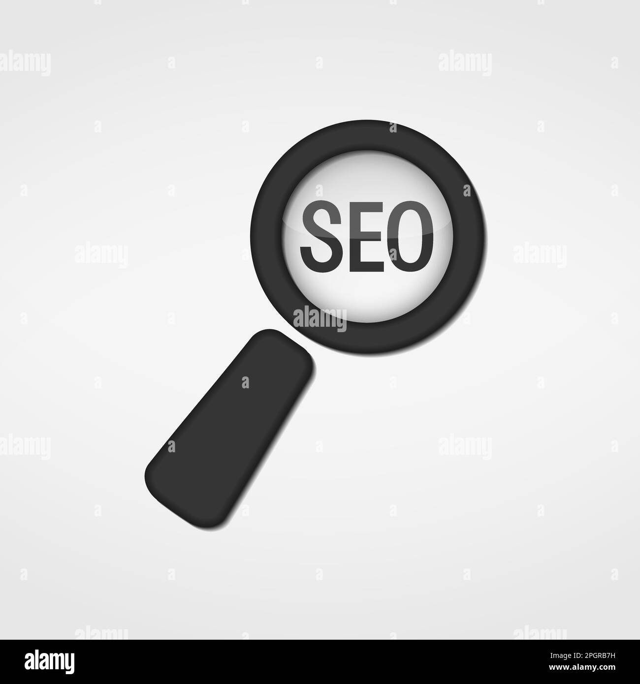 SEO Icon, vector eps10 illustration Stock Vector Image & Art - Alamy
