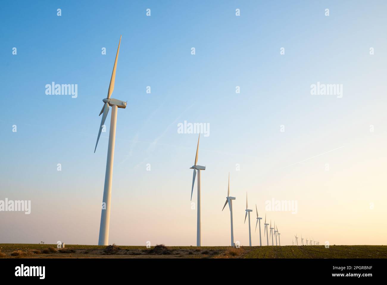 Wind turbine generators for sustainable electrical energy production at ...