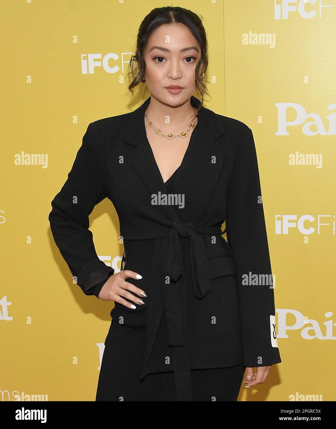 Los Angeles, USA. 23rd Mar, 2023. Chelsea Zhang arrives at the IFC ...
