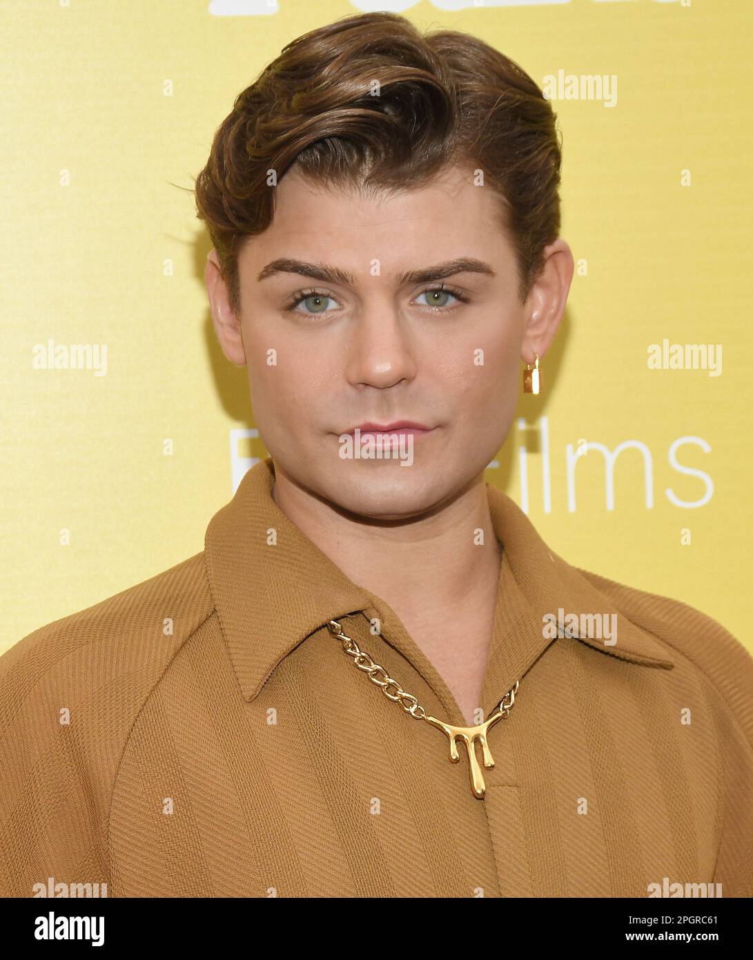 Los Angeles, USA. 23rd Mar, 2023. Garrett Clayton arrives at the IFC ...