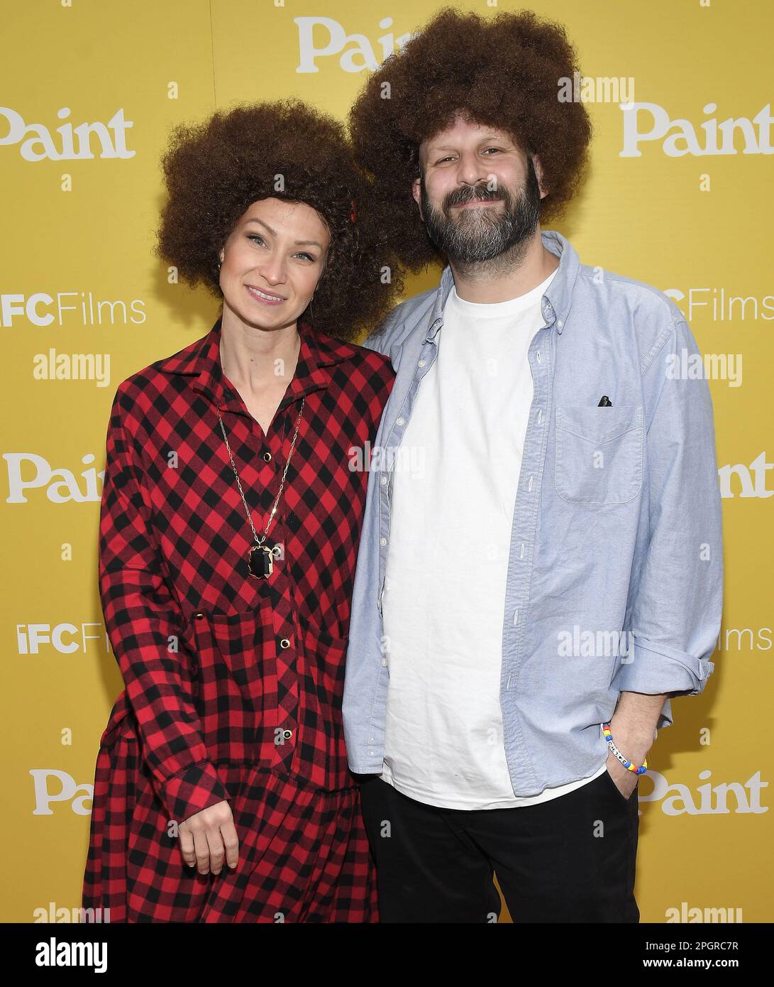 Los Angeles, USA. 23rd Mar, 2023. (L-R) Chloe Rice and Alex Pardee ...