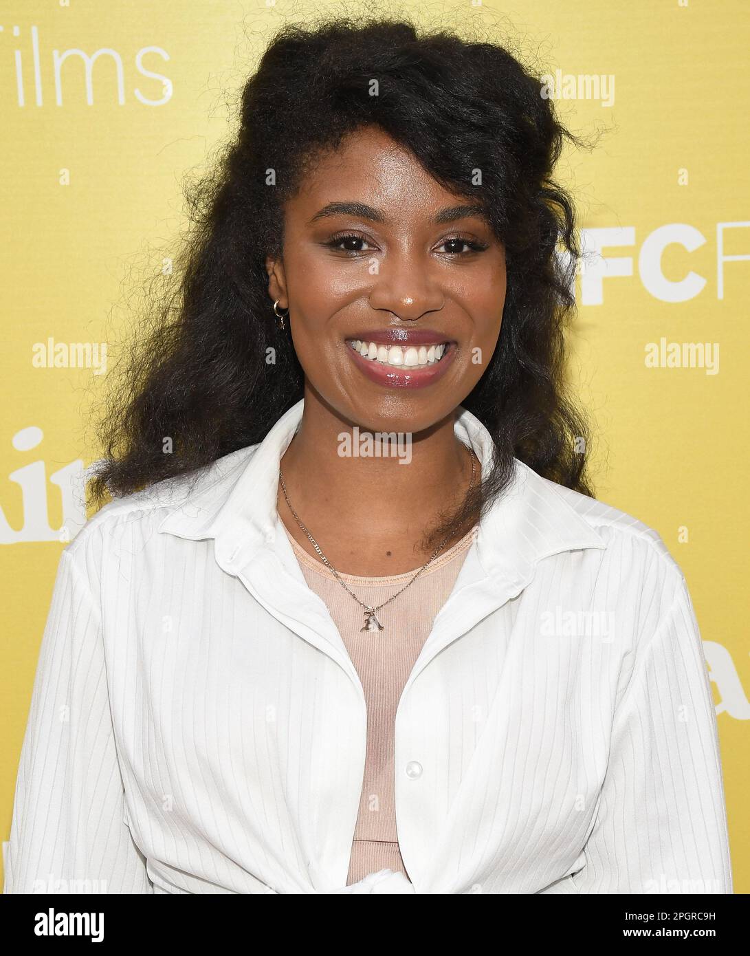 Los Angeles, USA. 23rd Mar, 2023. Akilah Hughes arrives at the IFC ...