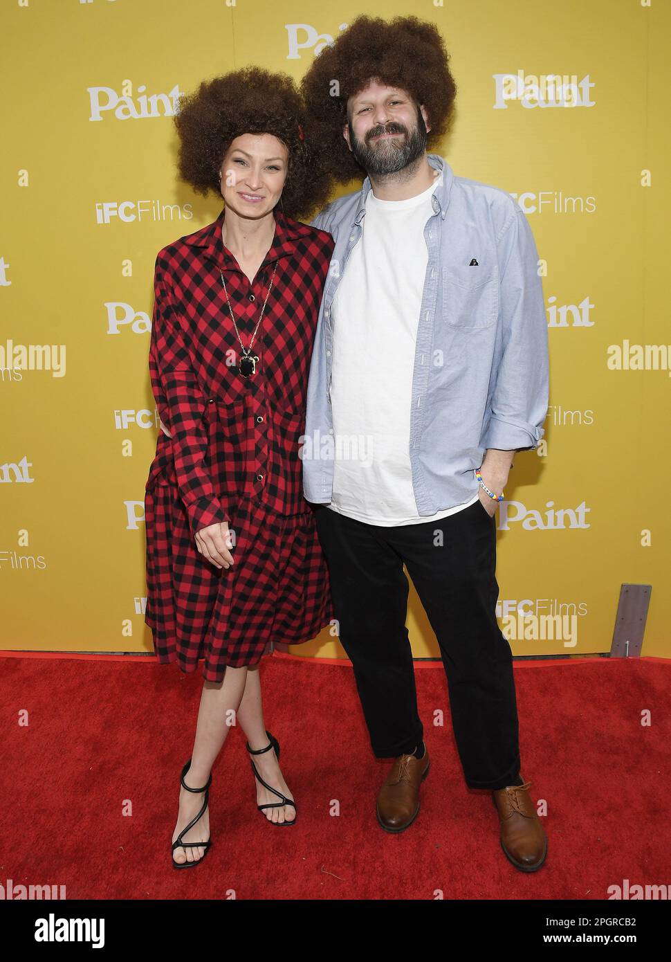 Los Angeles, USA. 23rd Mar, 2023. (L-R) Chloe Rice and Alex Pardee ...