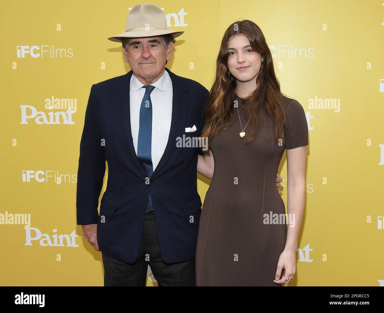Los Angeles, USA. 23rd Mar, 2023. (L-R) Peter Brant and Lily Brant at ...
