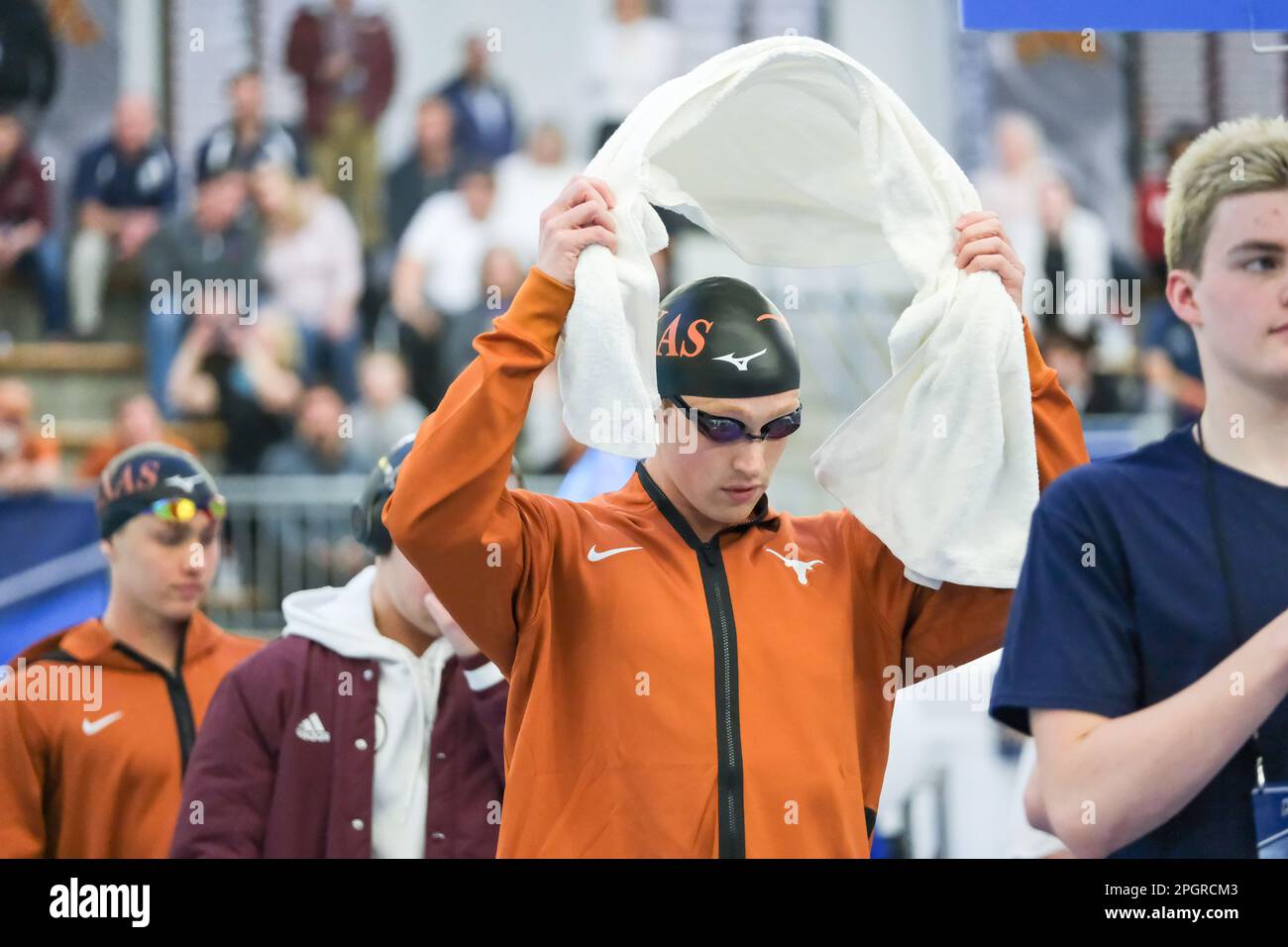 Minneapolis, Minnesota, USA. 23rd Mar, 2023. Texas senior JAKE FOSTER ...