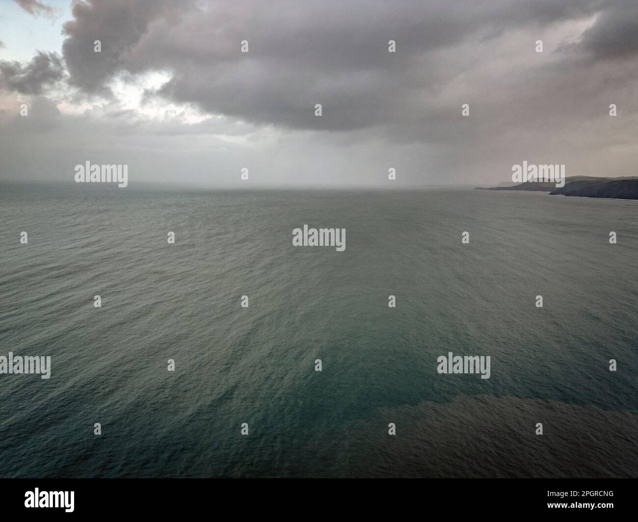 Drone overcast weather landscape hi-res stock photography and images ...
