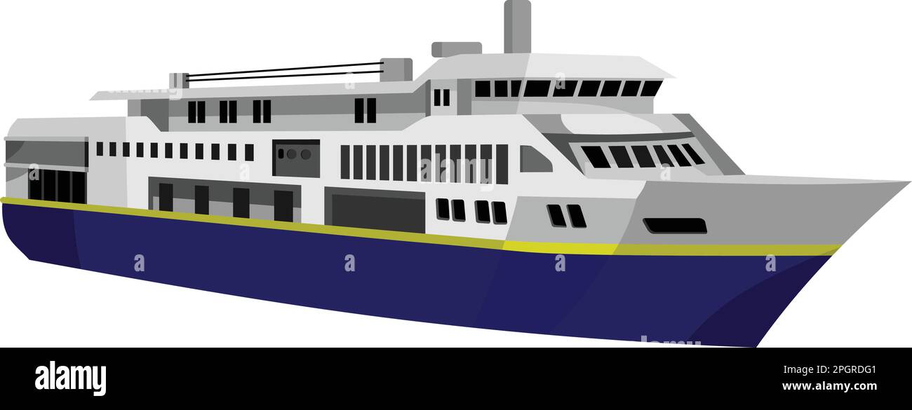 Ship Marine Transportation Vector Stock Vector Image & Art - Alamy