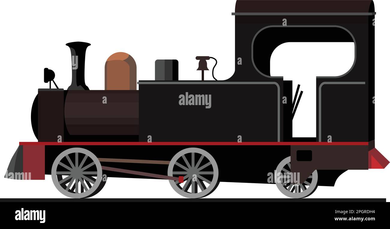Old Locomotive Transportation Stock Vector Image & Art - Alamy