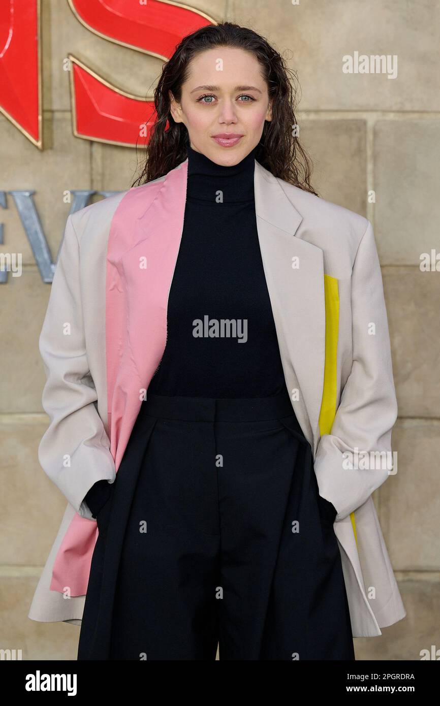 London, UK . 23 March, 2023 . Daisy Head pictured at the UK Premiere of ...