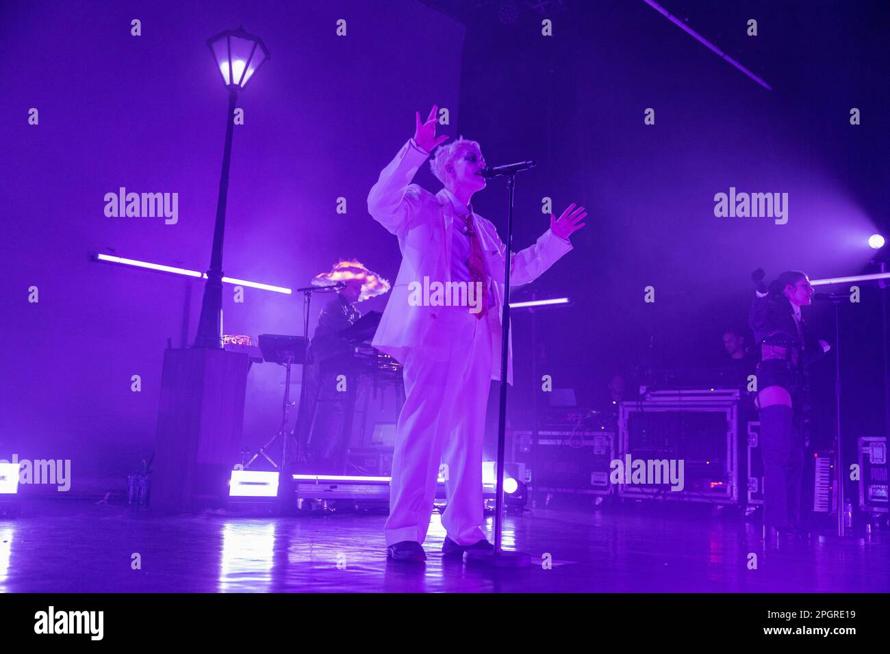 Oslo, Norway. 23rd Mar, 2023. The Swedish singer and songwriter Fever ...