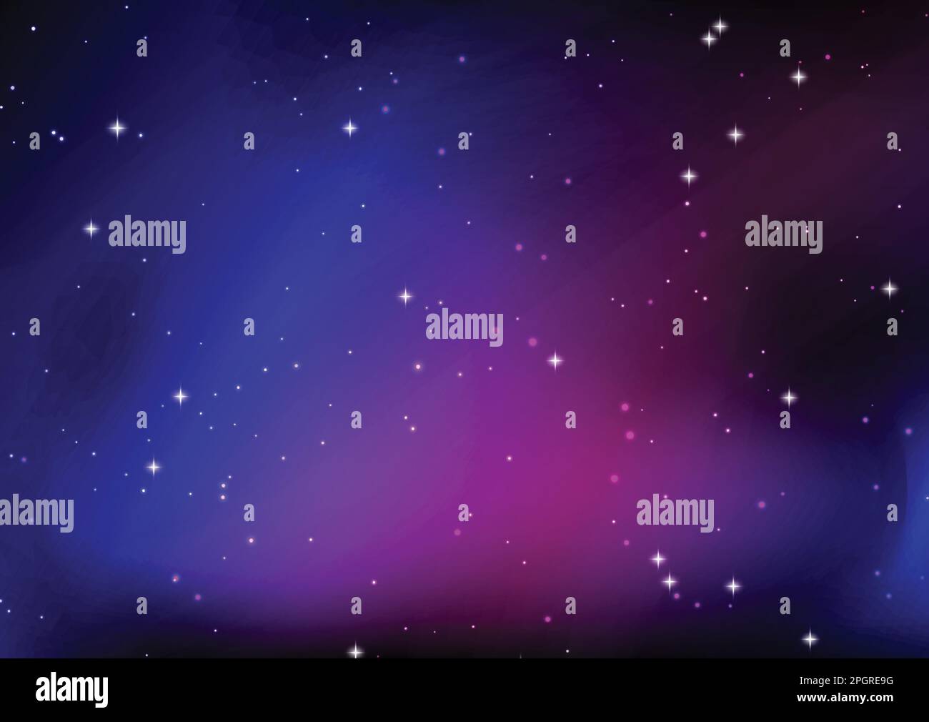 Abstract background with a starry night sky design Stock Vector Image ...