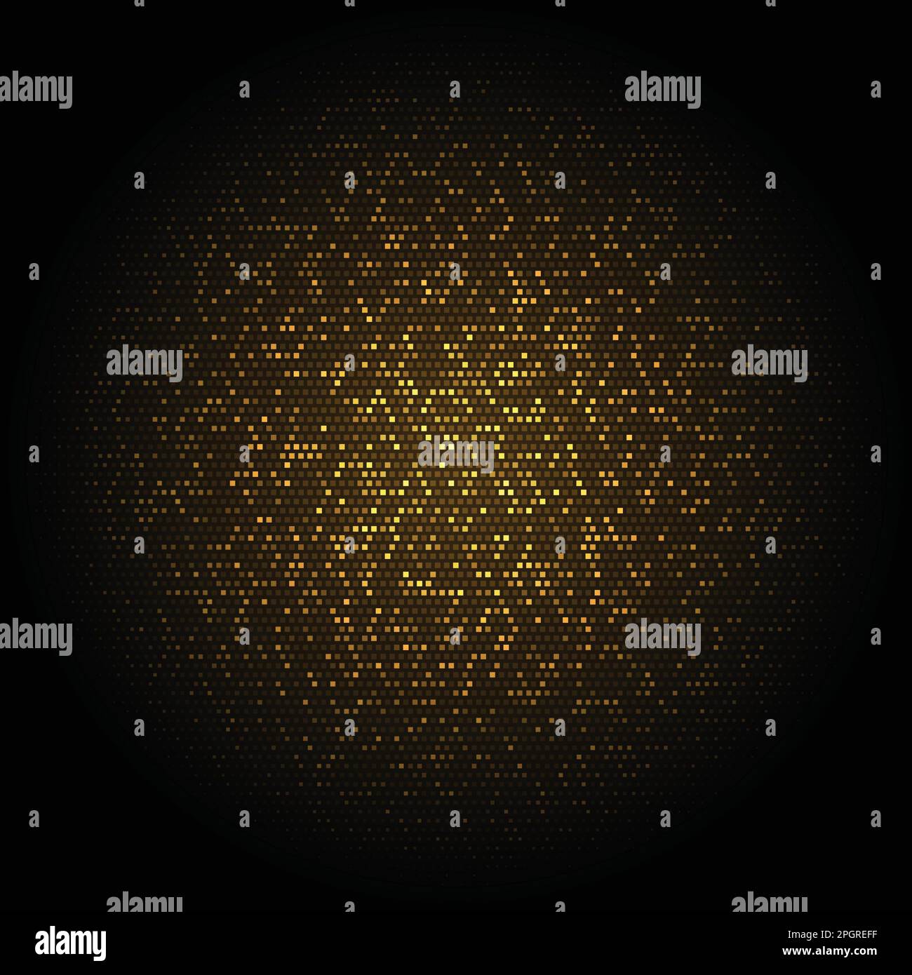 Abstract techno background with halftone square design Stock Vector ...