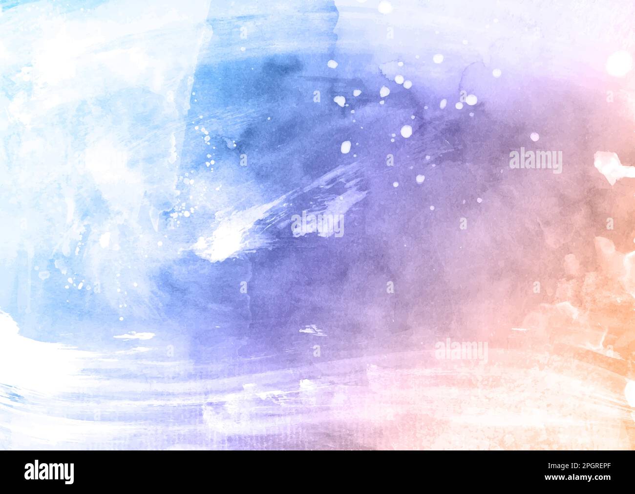 Pastel coloured detailed watercolour texture background Stock Vector ...