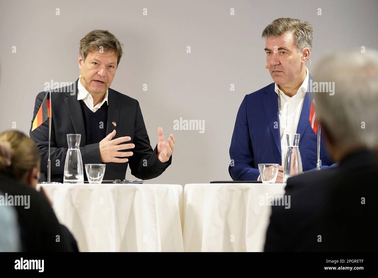Germany's Economy and Climate Minister Vice Chancellor Robert Habeck ...