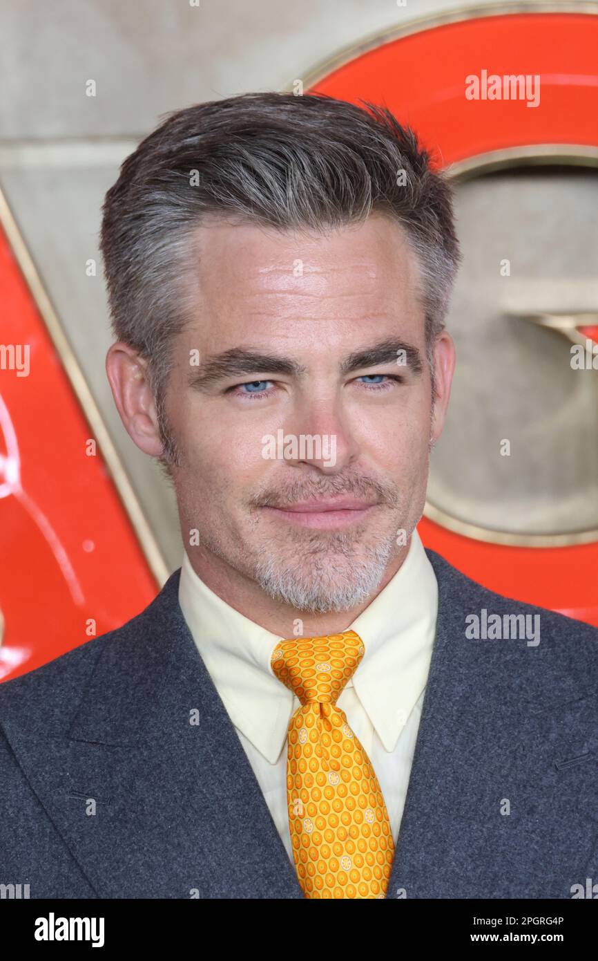 Chris pine 2023 hi-res stock photography and images - Alamy