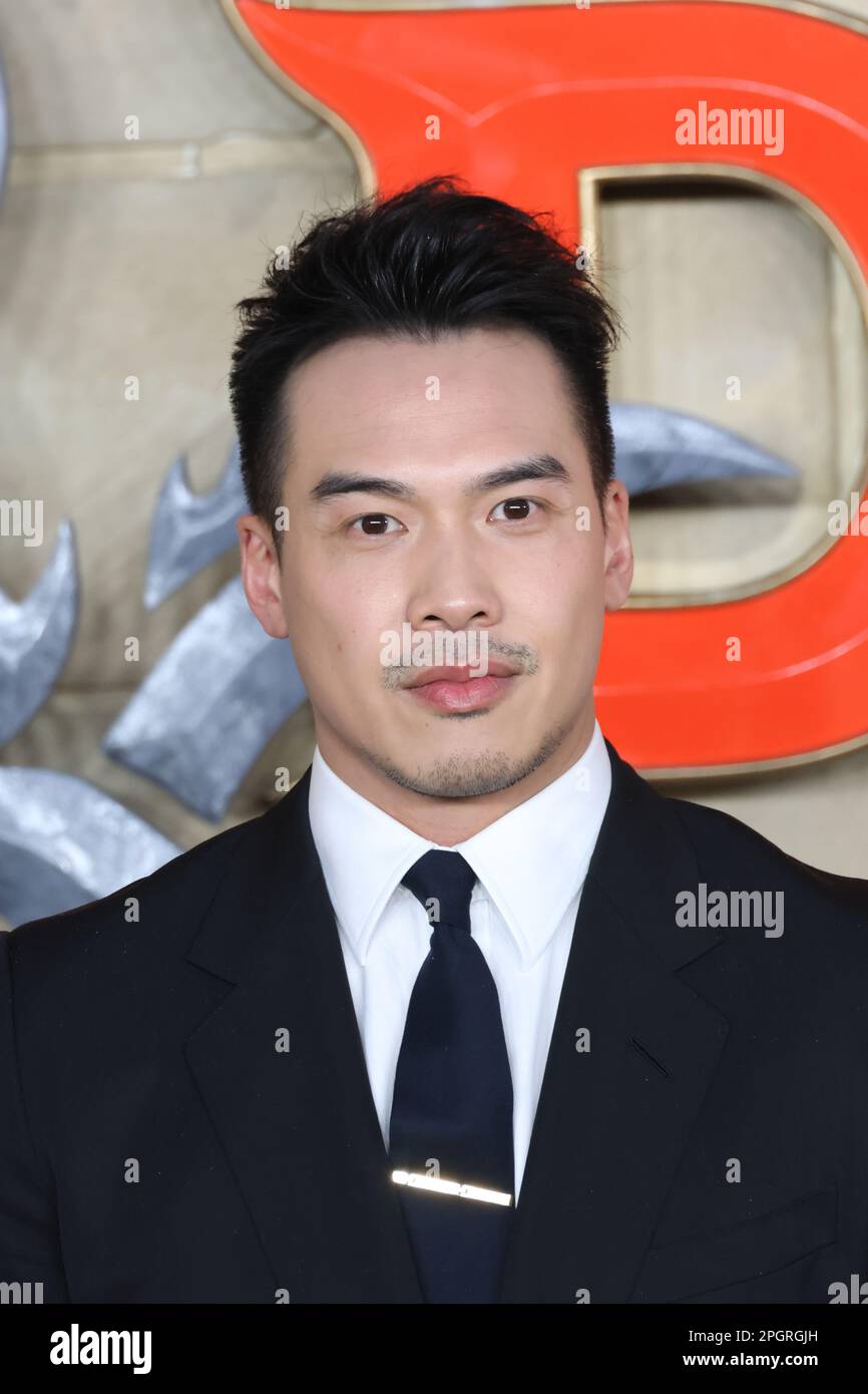 Jason Wong, Dungeons & Dragons: Honour Among Thieves - UK Premiere, Leicester Square, London, UK ...