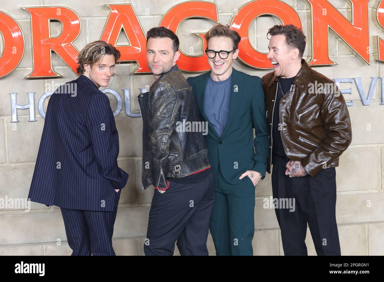 McFly, Dougie Poynter, Harry Judd, Tom Fletcher and Danny Jones ...