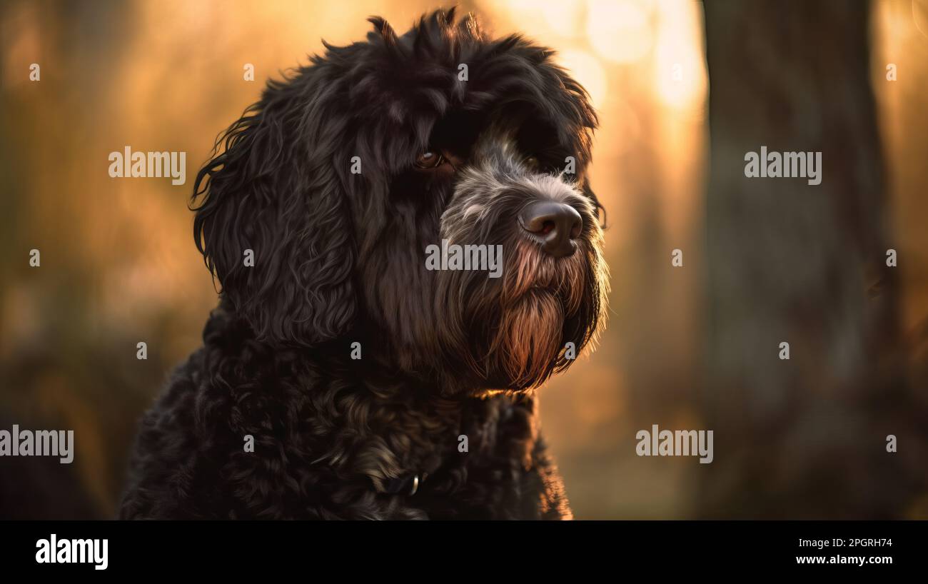 Golden Portuguese Water Dog