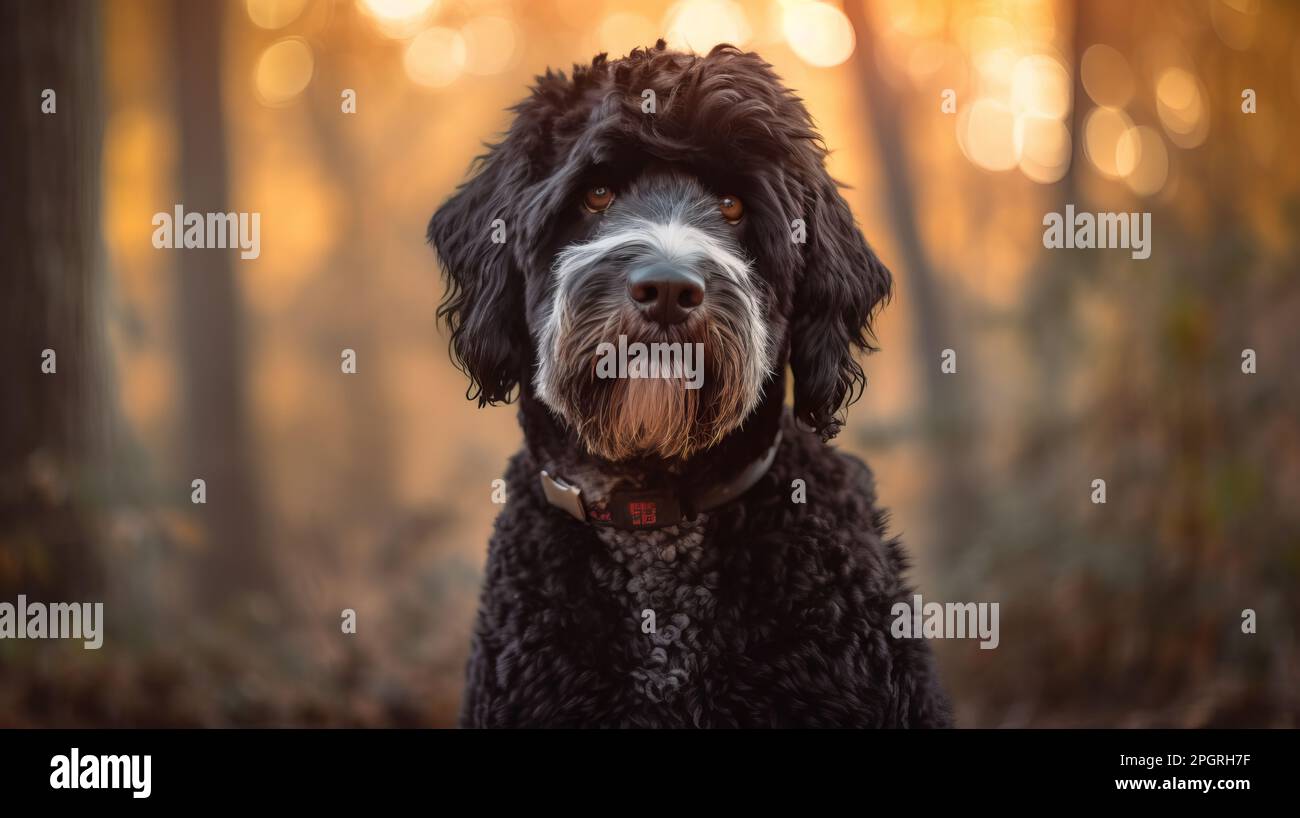 Golden Portuguese Water Dog
