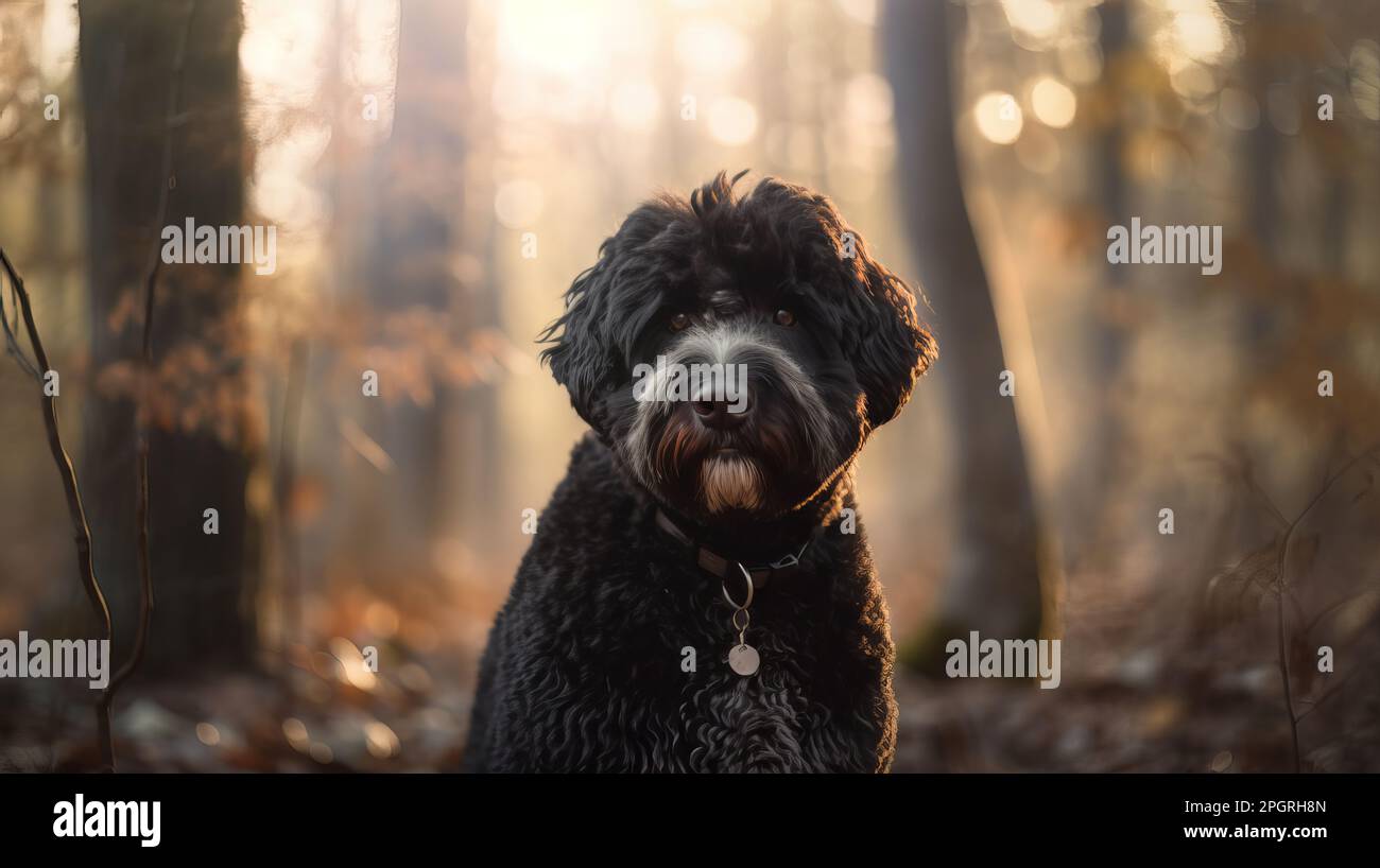 Golden Portuguese Water Dog