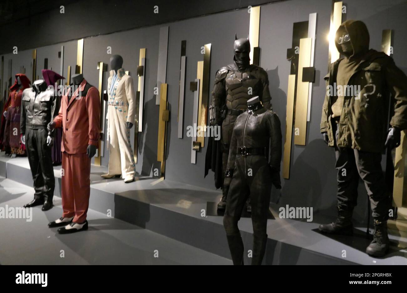 Los Angeles, California, USA 23rd March 2023 Elvis Costumes designed by ...