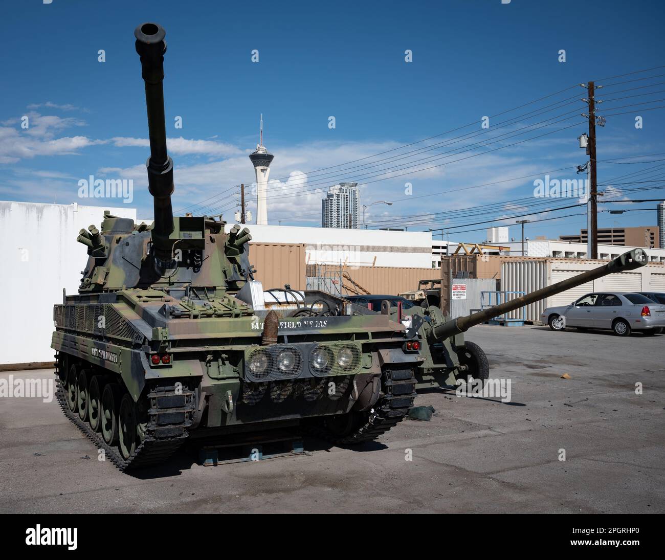 An image of a military tank in a warehouse Stock Photo - Alamy