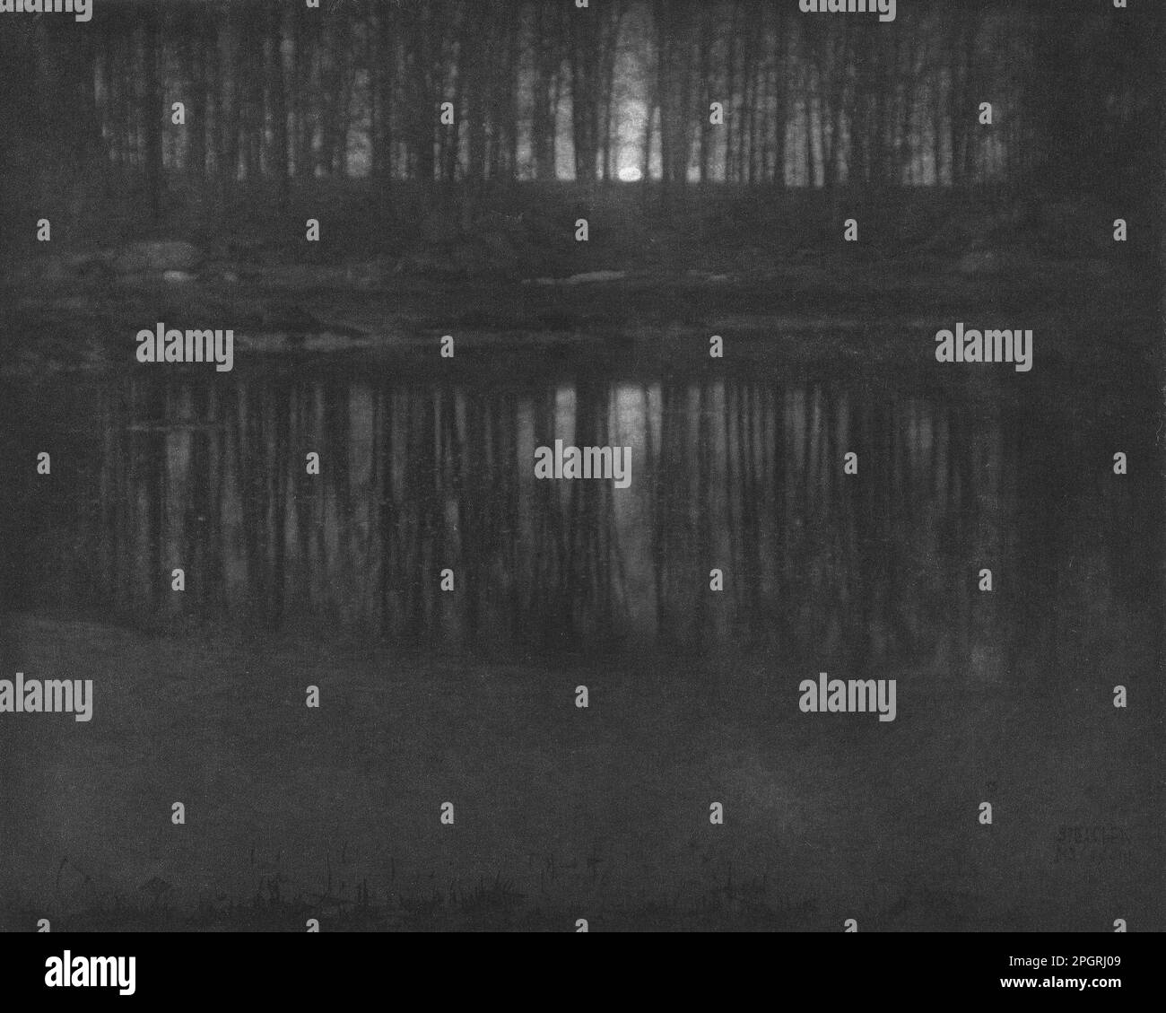 Edward Steichen The Pond Moonlight