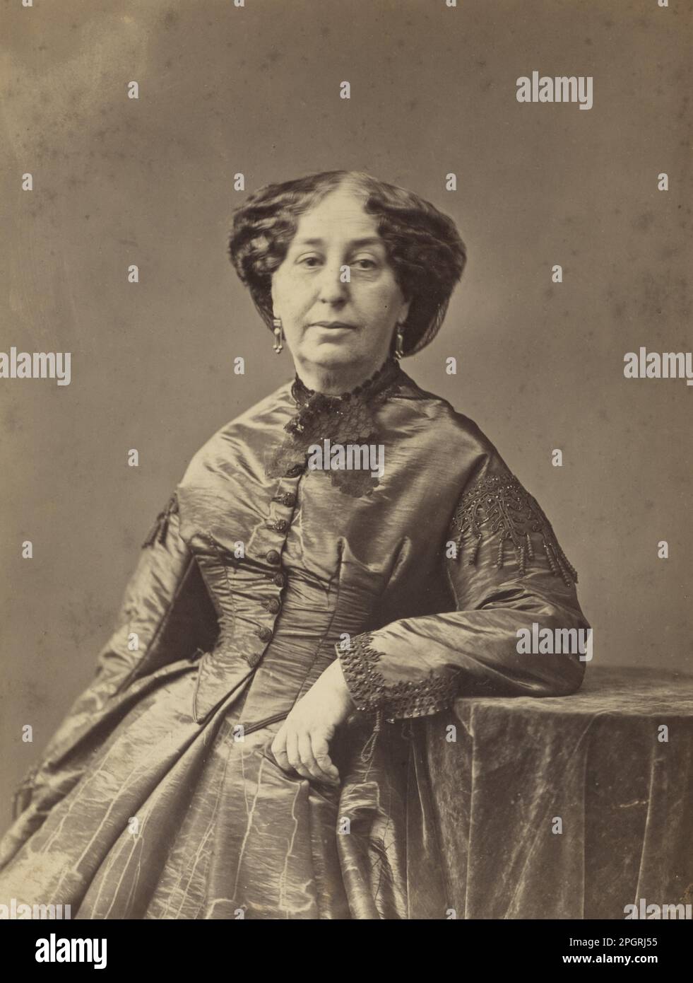 George Sand about 1865 by Nadar Stock Photo - Alamy