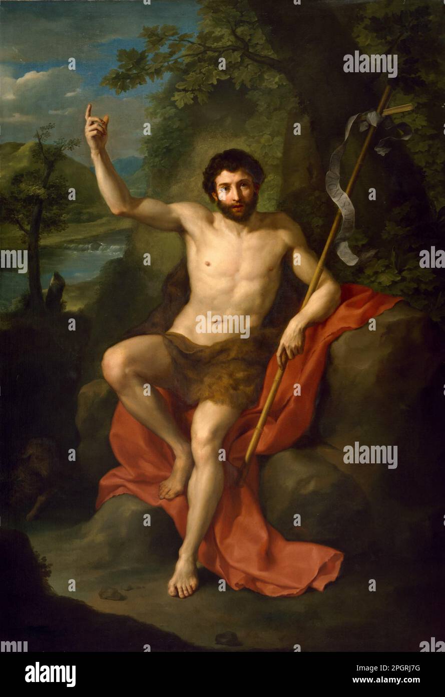 Saint John the Baptist Preaching in the Wilderness Probably 1760s by ...