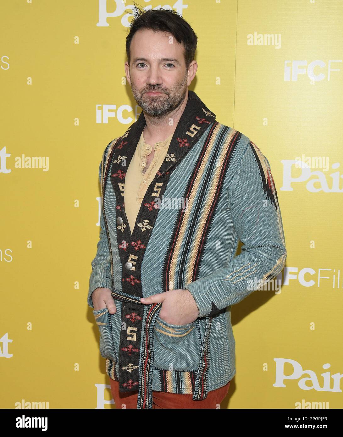 Los Angeles, USA. 23rd Mar, 2023. Michael Tennant arrives at the IFC ...