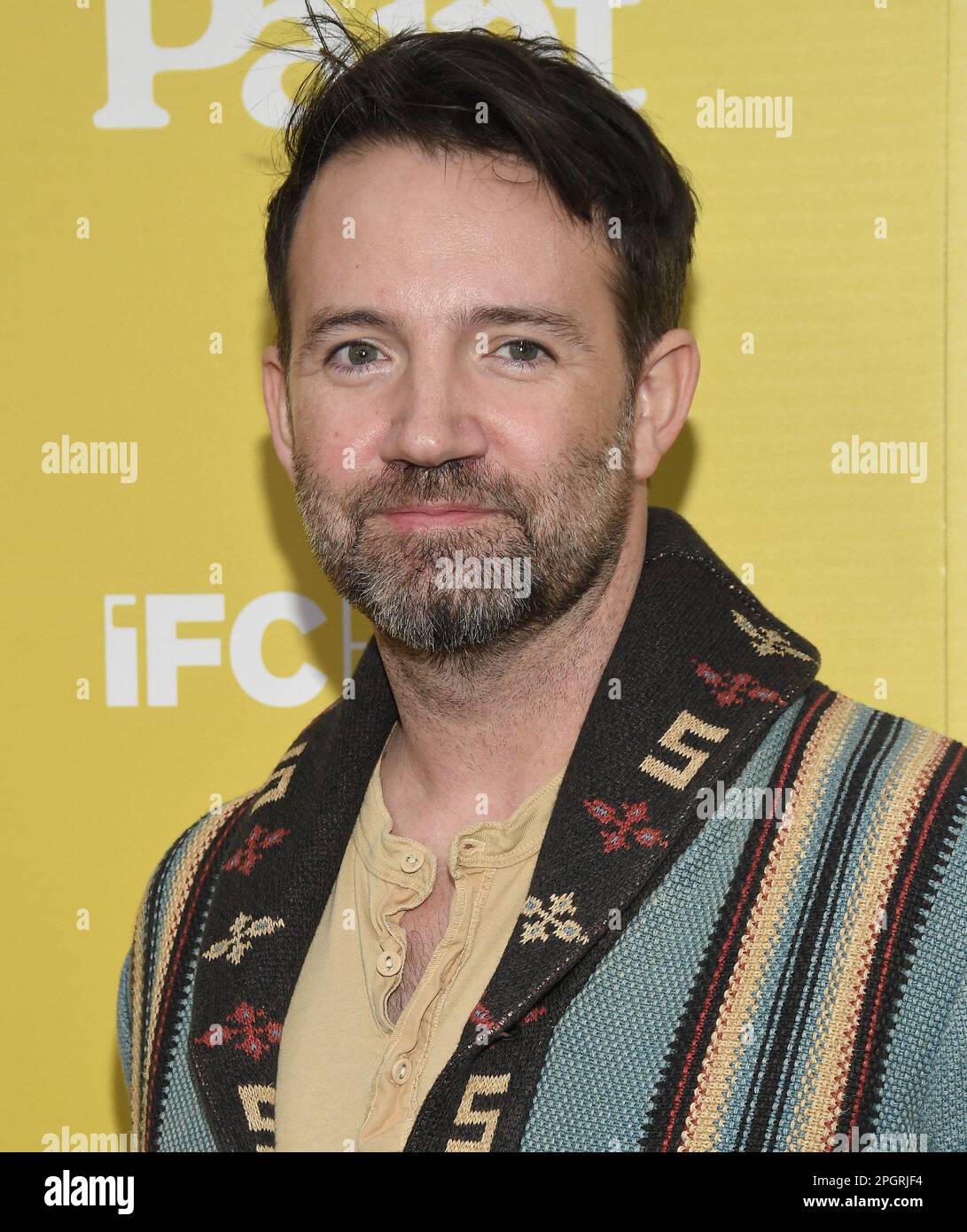 Los Angeles, USA. 23rd Mar, 2023. Michael Tennant arrives at the IFC ...