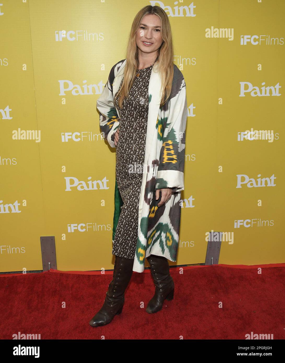 Los Angeles, USA. 23rd Mar, 2023. Katharina Baron arrives at the IFC ...