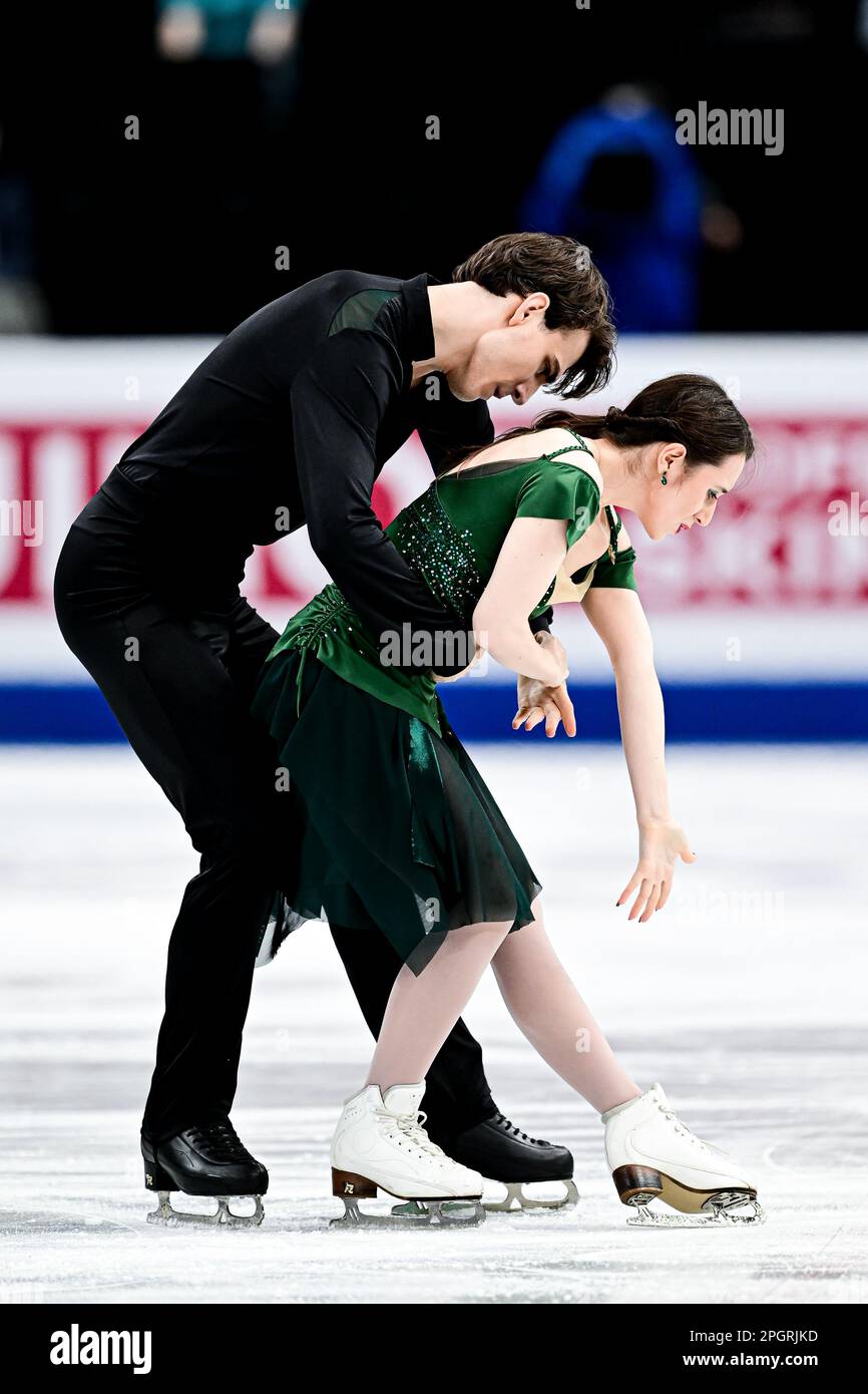 Chelsea VERHAEGH & Sherim VAN GEFFEN (NED), during Ice Dance Rhythm ...