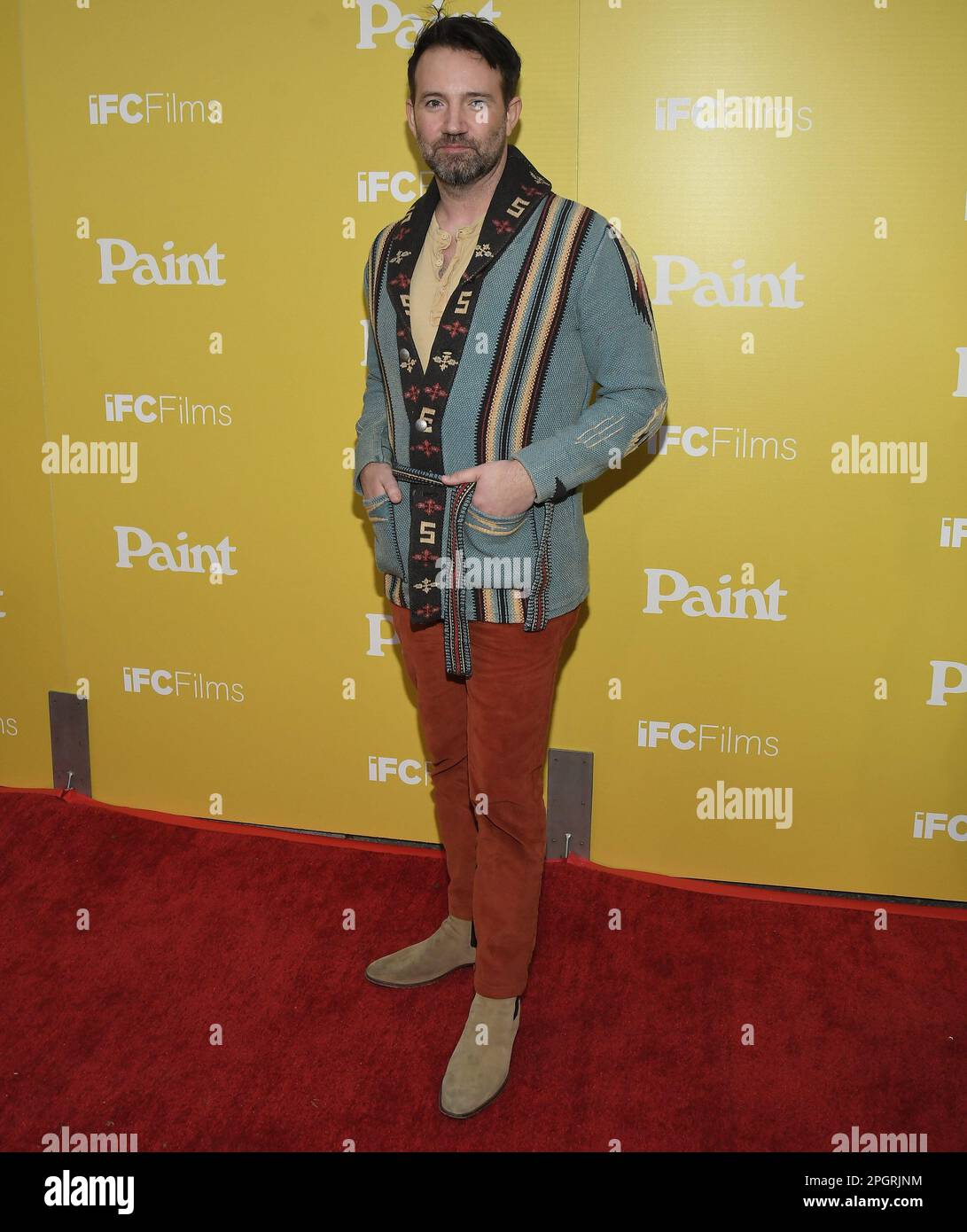 Los Angeles, USA. 23rd Mar, 2023. Michael Tennant arrives at the IFC ...
