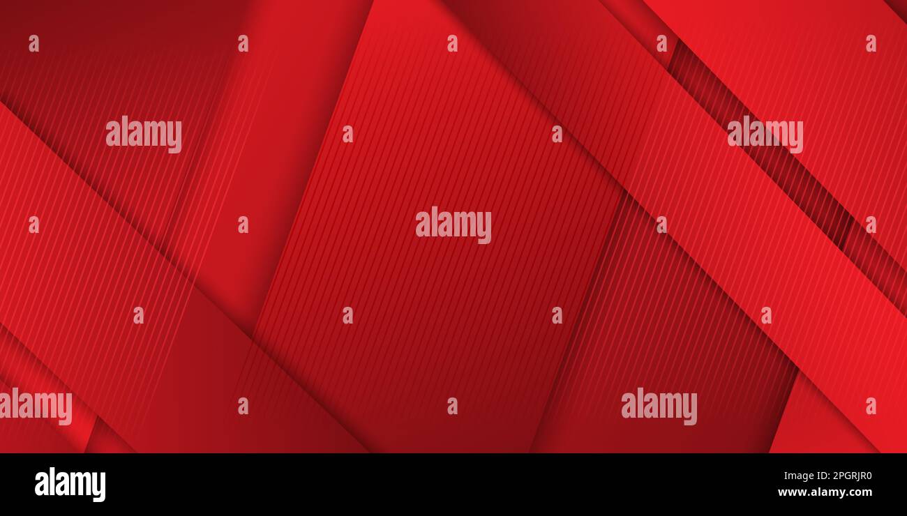 Abstract banner design in shades of red Stock Vector Image & Art - Alamy