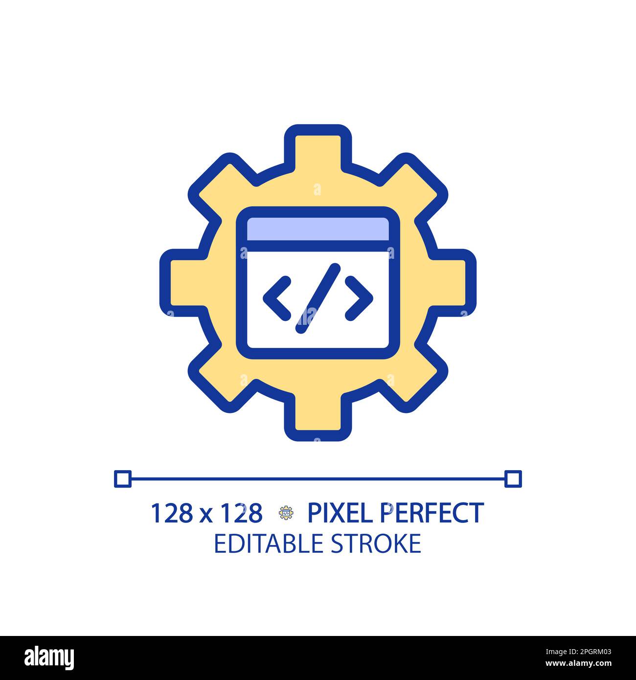 Student learning coding in school Stock Vector Images - Alamy