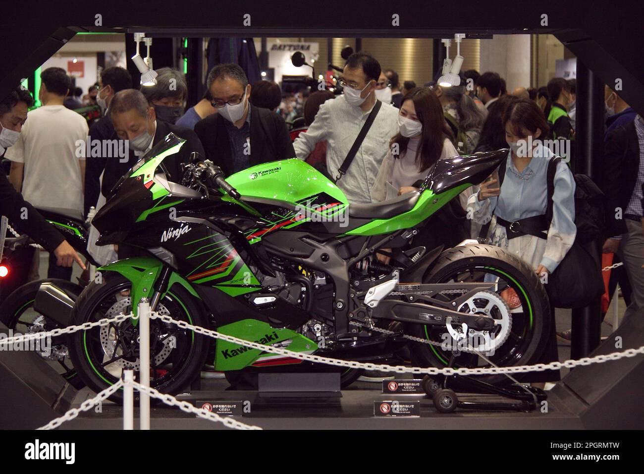 Tokyo, Japan. 24th Mar, 2023. Kawasaki Ninja, March 24, 2023 - Tokyo ...